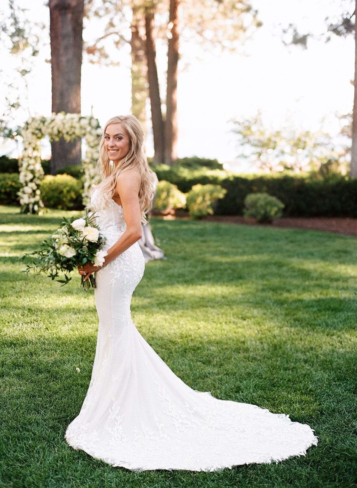 Nicki wearing Chaz gown - Mira Zwillinger