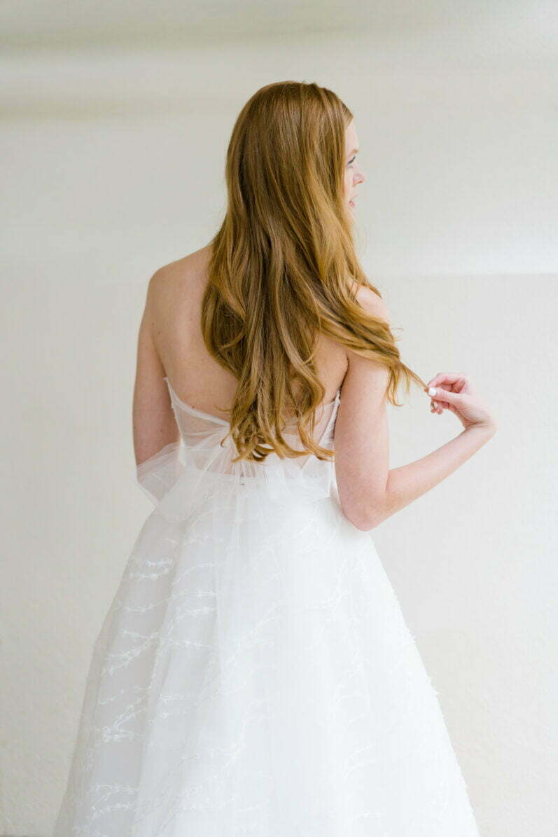 BRIDE OF THE WEEK: Danielle Adams in Mira Zwillinger Gown