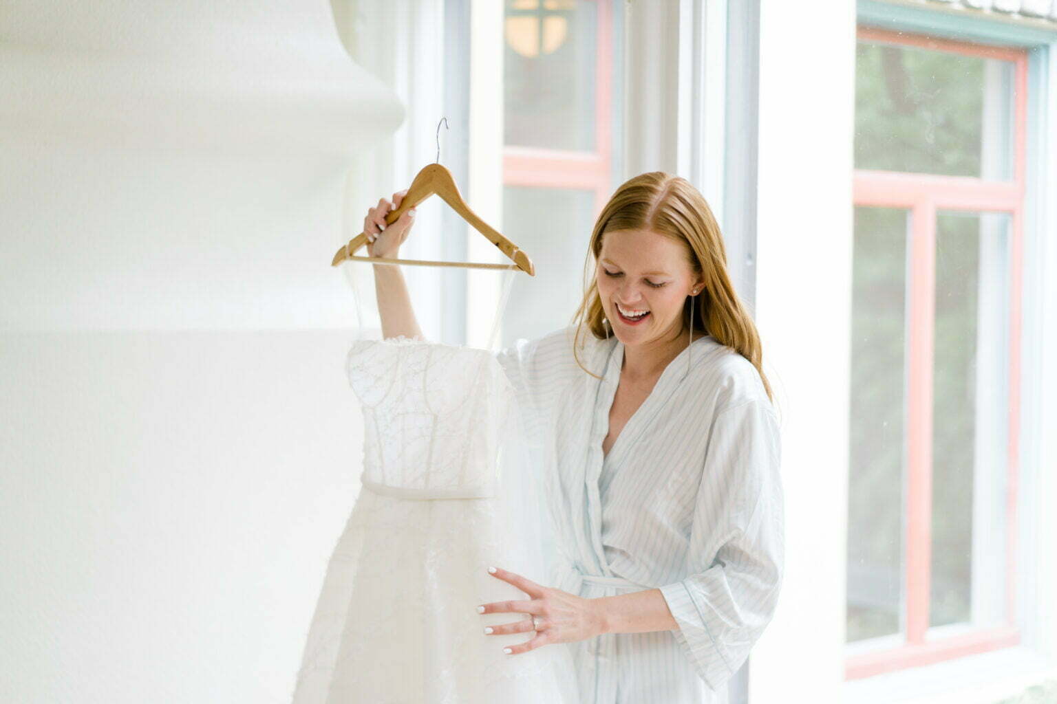 BRIDE OF THE WEEK: Danielle Adams in Mira Zwillinger Gown