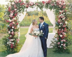 BRIDE OF THE WEEK: Beautiful Caroline Corbin | Mira Zwillinger