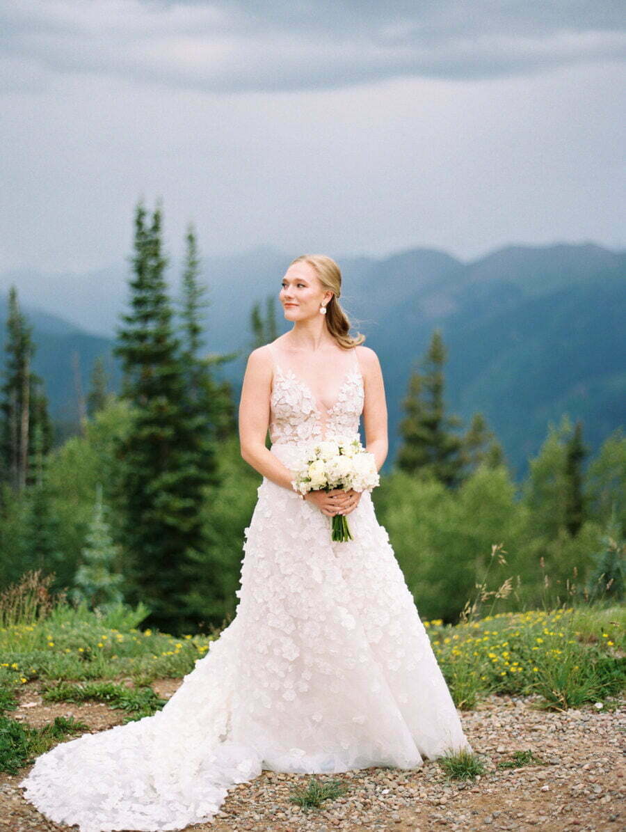 BRIDE OF THE WEEK: Adair Maxwell in Mira Zwillinger Couture