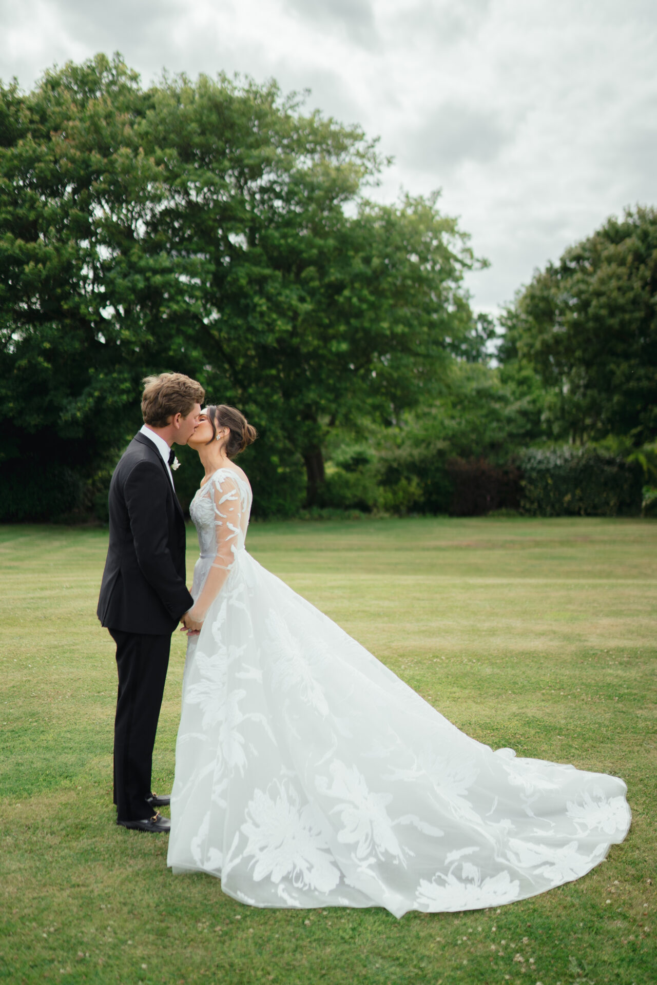 Catherine Boardman in Jordi gown - Mira Zwillinger