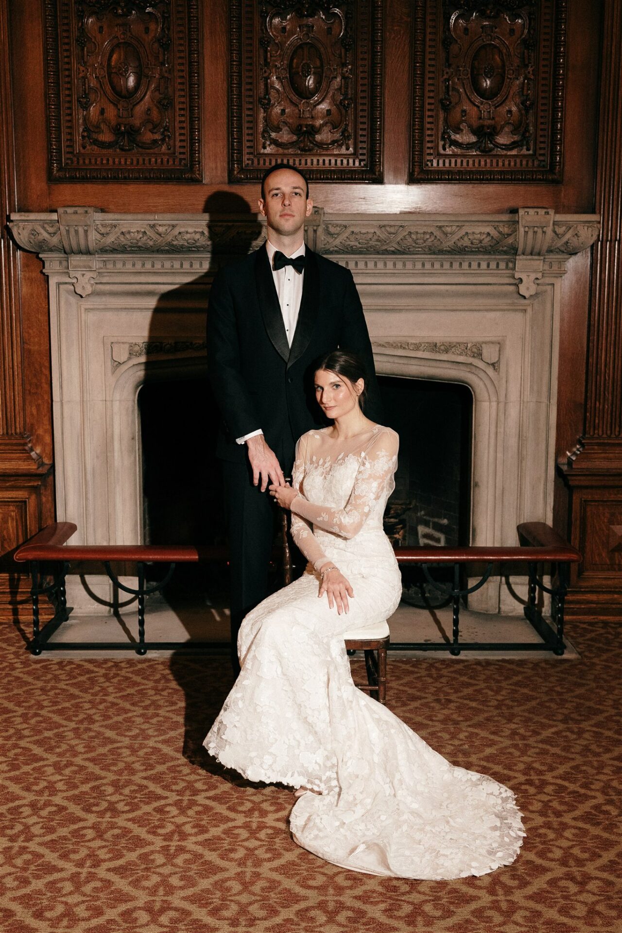 BRIDE OF THE WEEK: Marisa Stern in Mira Zwillinger Gown