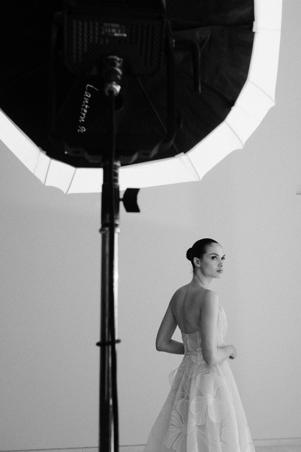 Mayra Wedding Gown: Bold Florals & Modern Grace | Mira Zwillinger