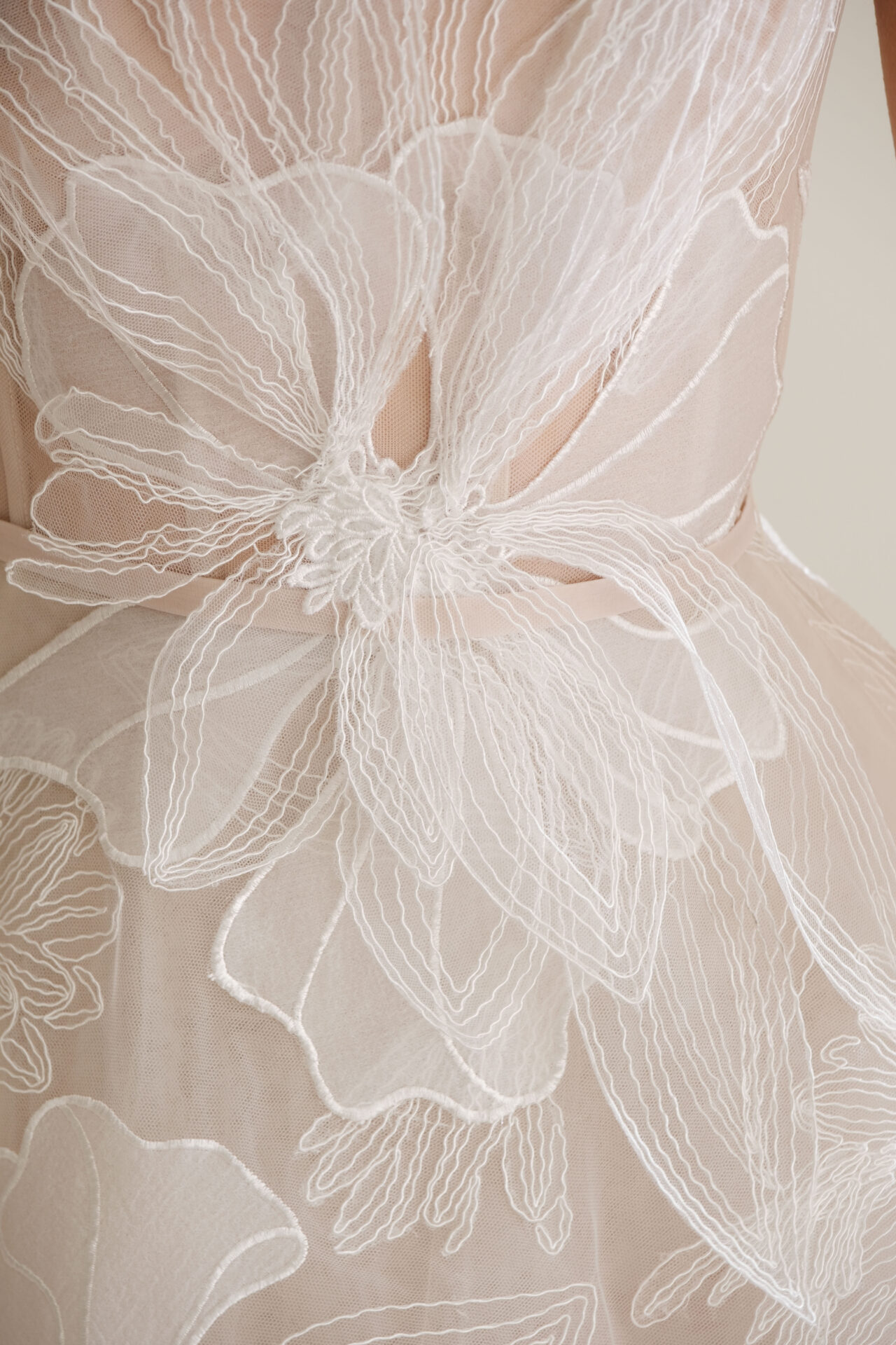 Mayra Wedding Gown: Bold Florals & Modern Grace | Mira Zwillinger